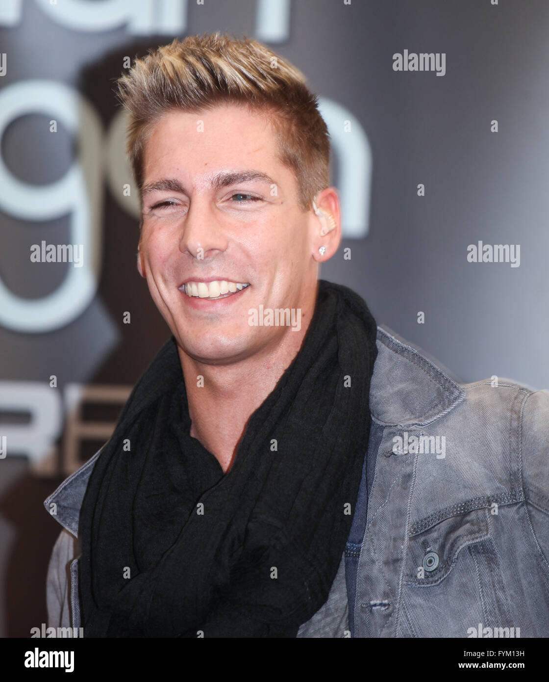 Singer Norman Langen Stock Photo - Alamy