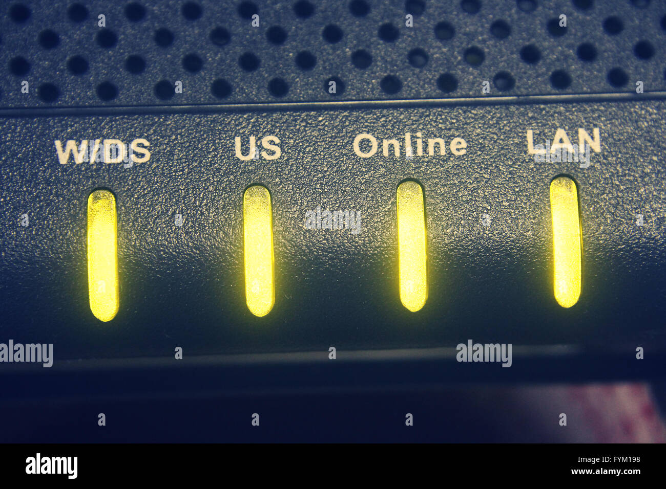 Internet lights hi-res stock photography and images - Alamy