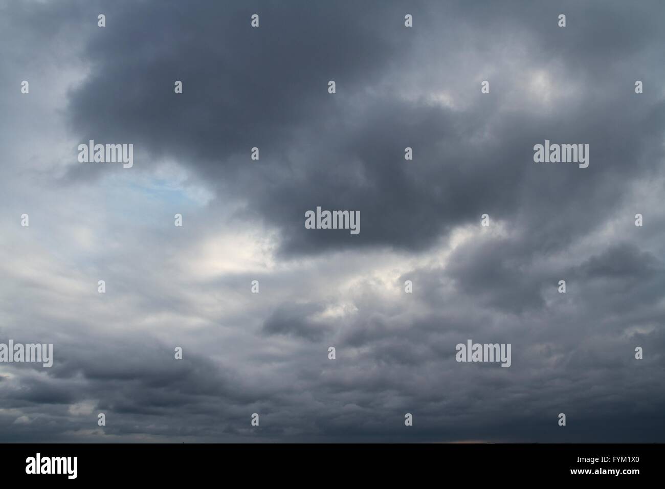 Dark cloudy sky in rainy season Stock Photo - Alamy