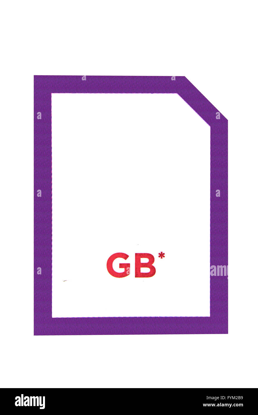 graphic of gb sd card Stock Photo - Alamy