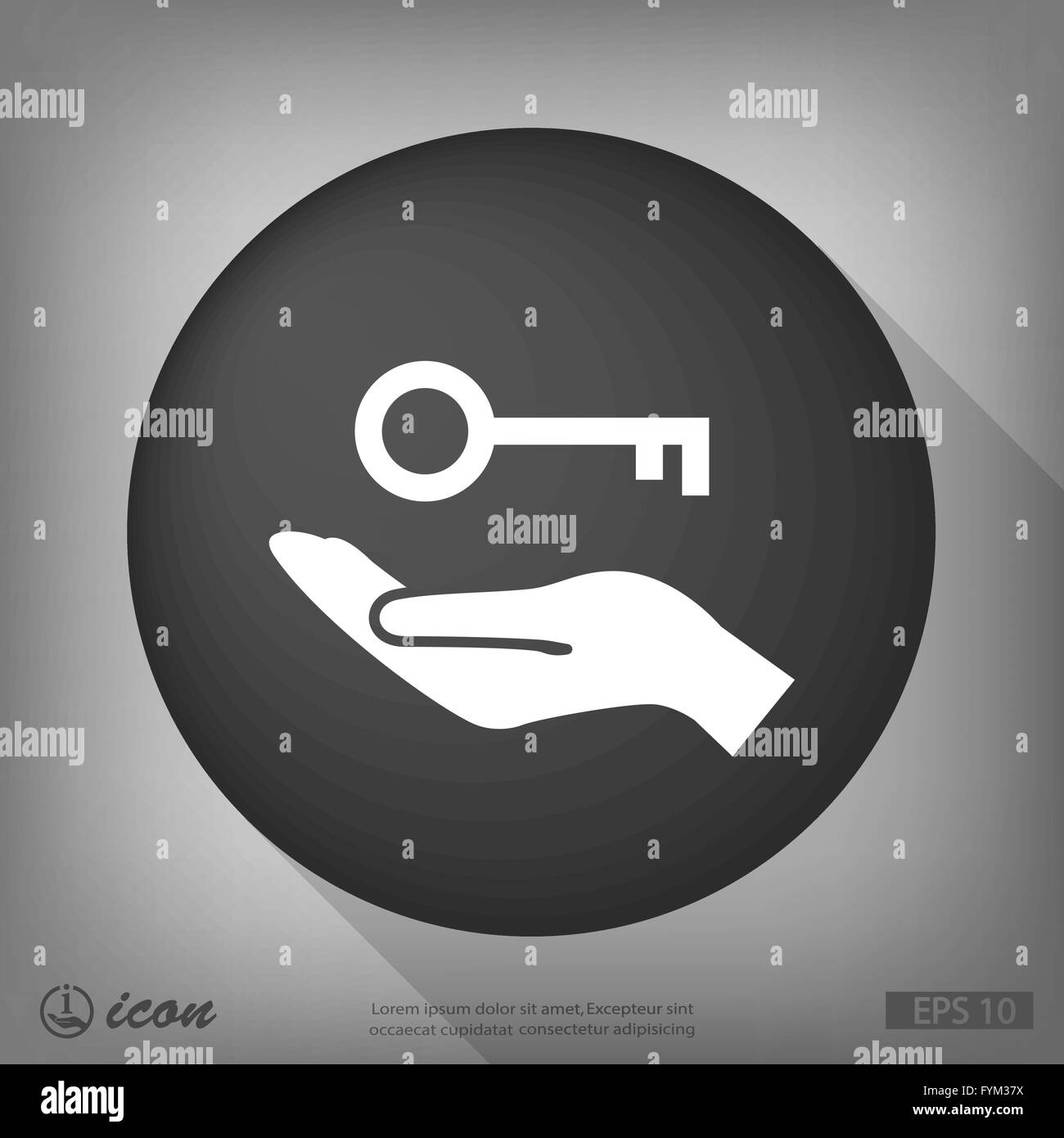 Pictograph of key Stock Vector Image & Art - Alamy