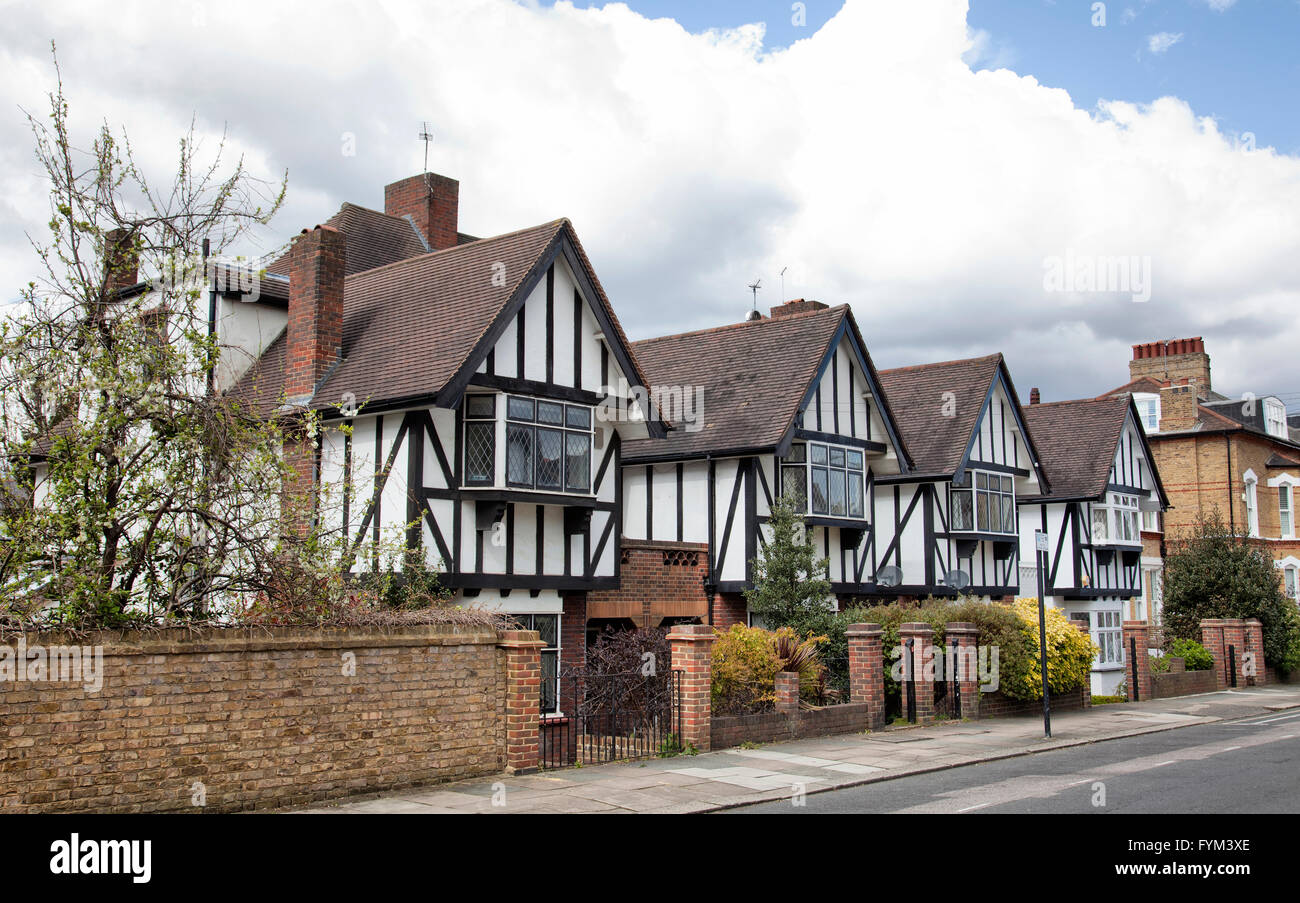 Property on Rusham Rd in Balham SW12 - London UK Stock Photo - Alamy