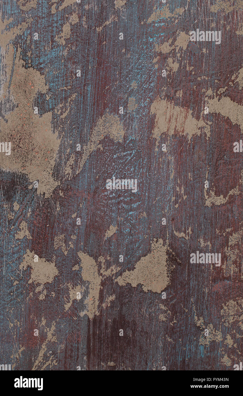 Blue painted cement wall hi-res stock photography and images - Alamy