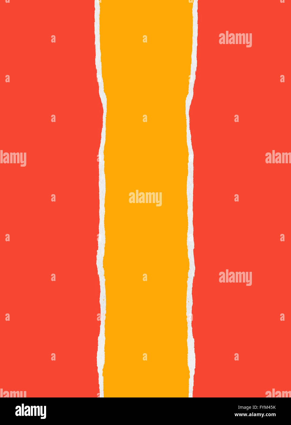 Ripped red wrapping paper Stock Photo - Alamy