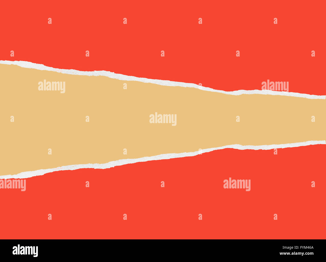 Ripped red paper Stock Photo - Alamy