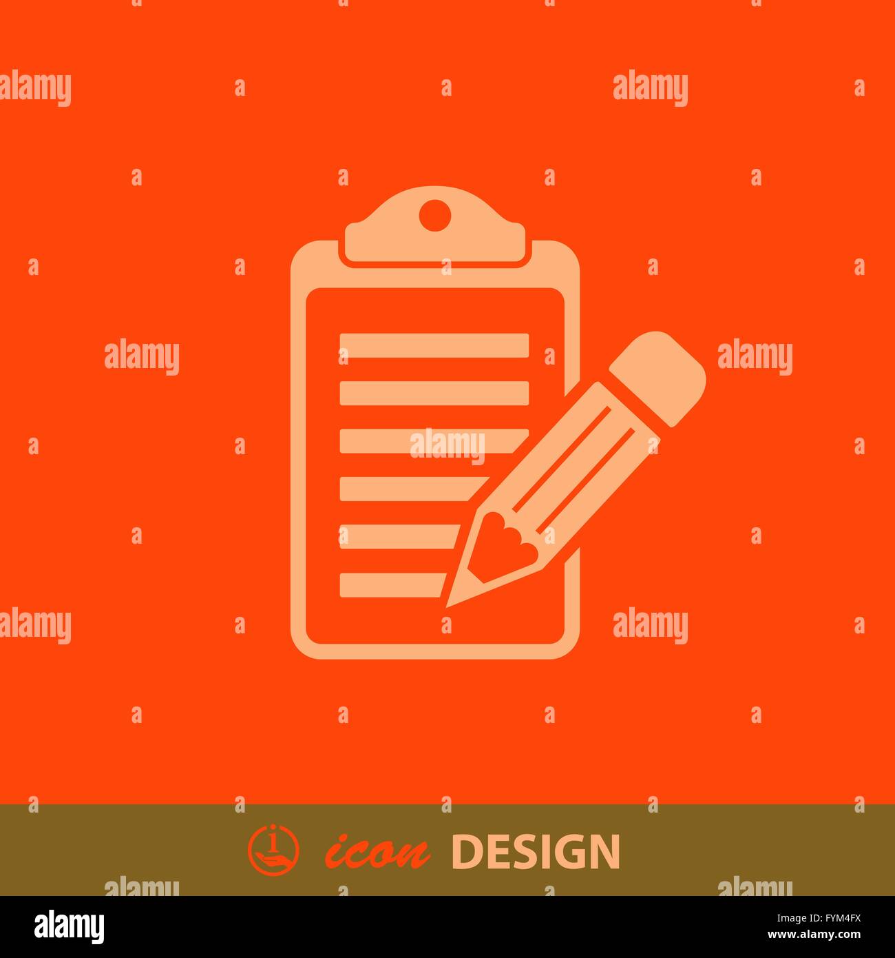 Pictograph of note Stock Vector Image & Art - Alamy