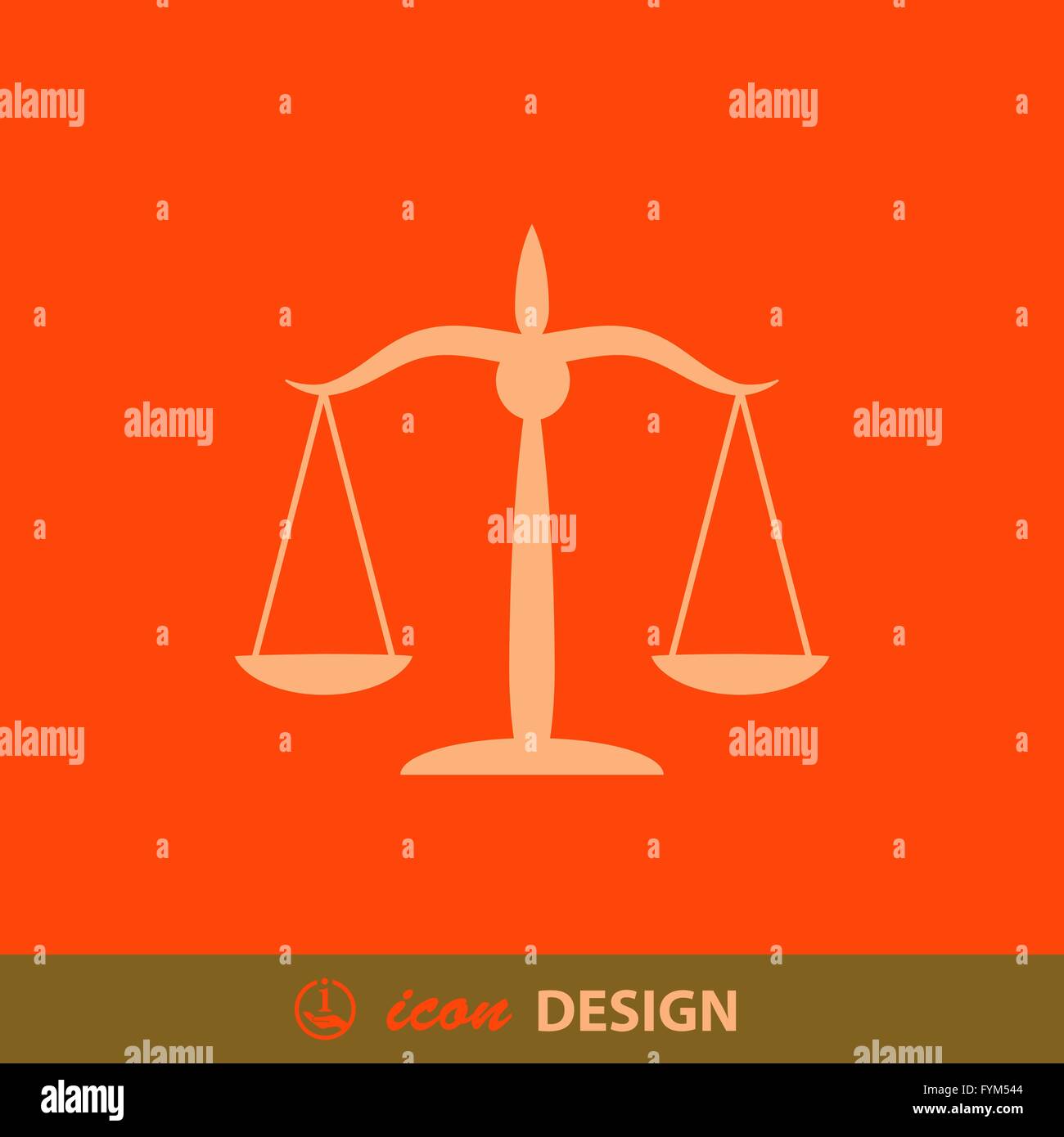 Pictograph of justice scales Stock Vector Image & Art - Alamy