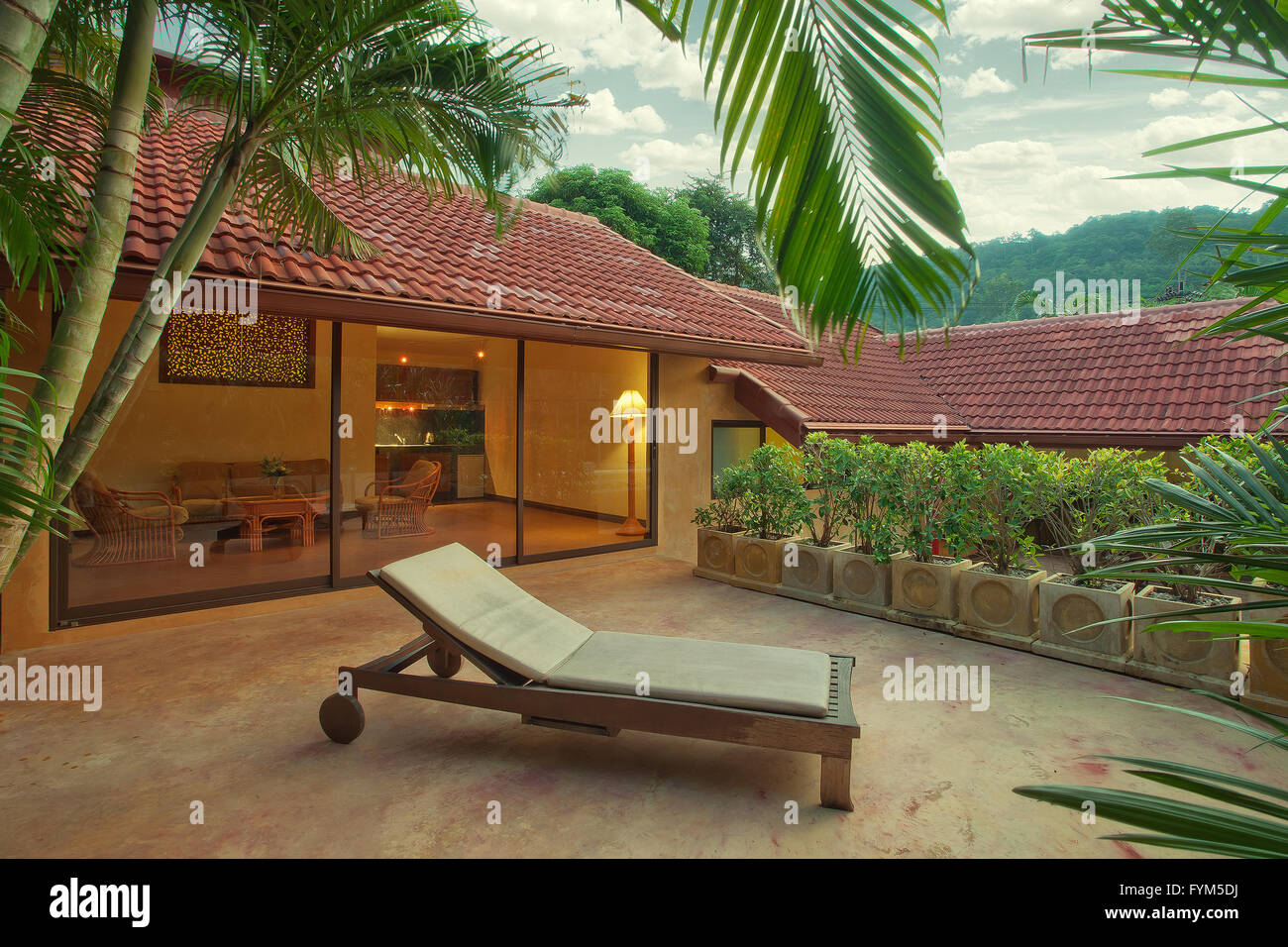 Panoramic view luxurious mansion in hi-res stock photography and images ...