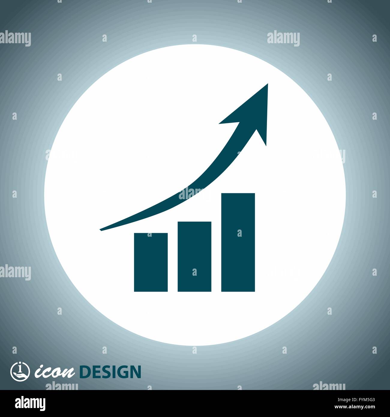 Pictograph of graph Stock Vector Image & Art - Alamy