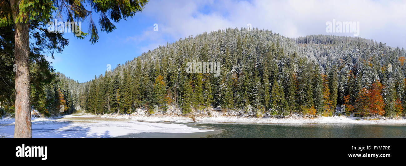 First winter snow mountain hi-res stock photography and images - Alamy