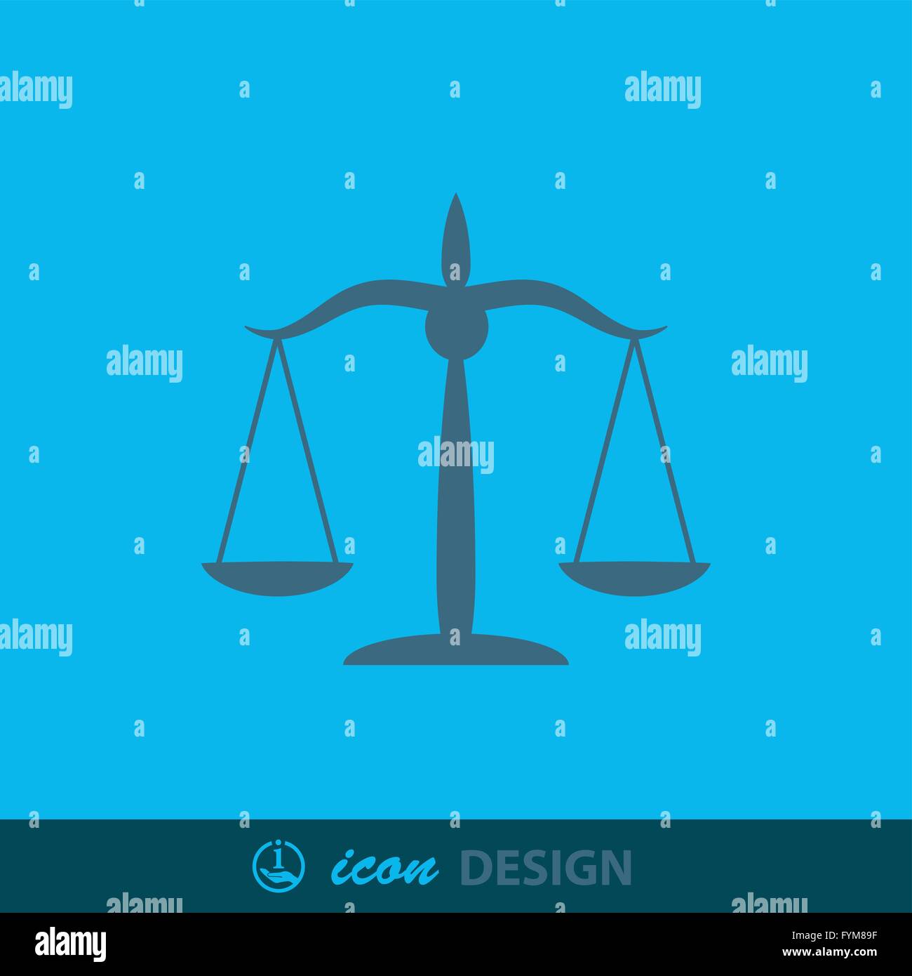 Pictograph of justice scales Stock Vector Image & Art - Alamy