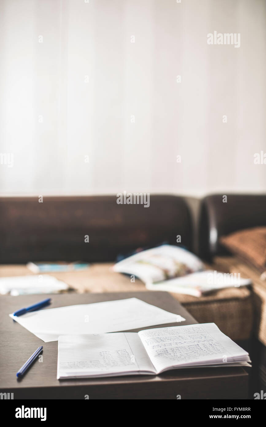 Homework school hi-res stock photography and images - Alamy