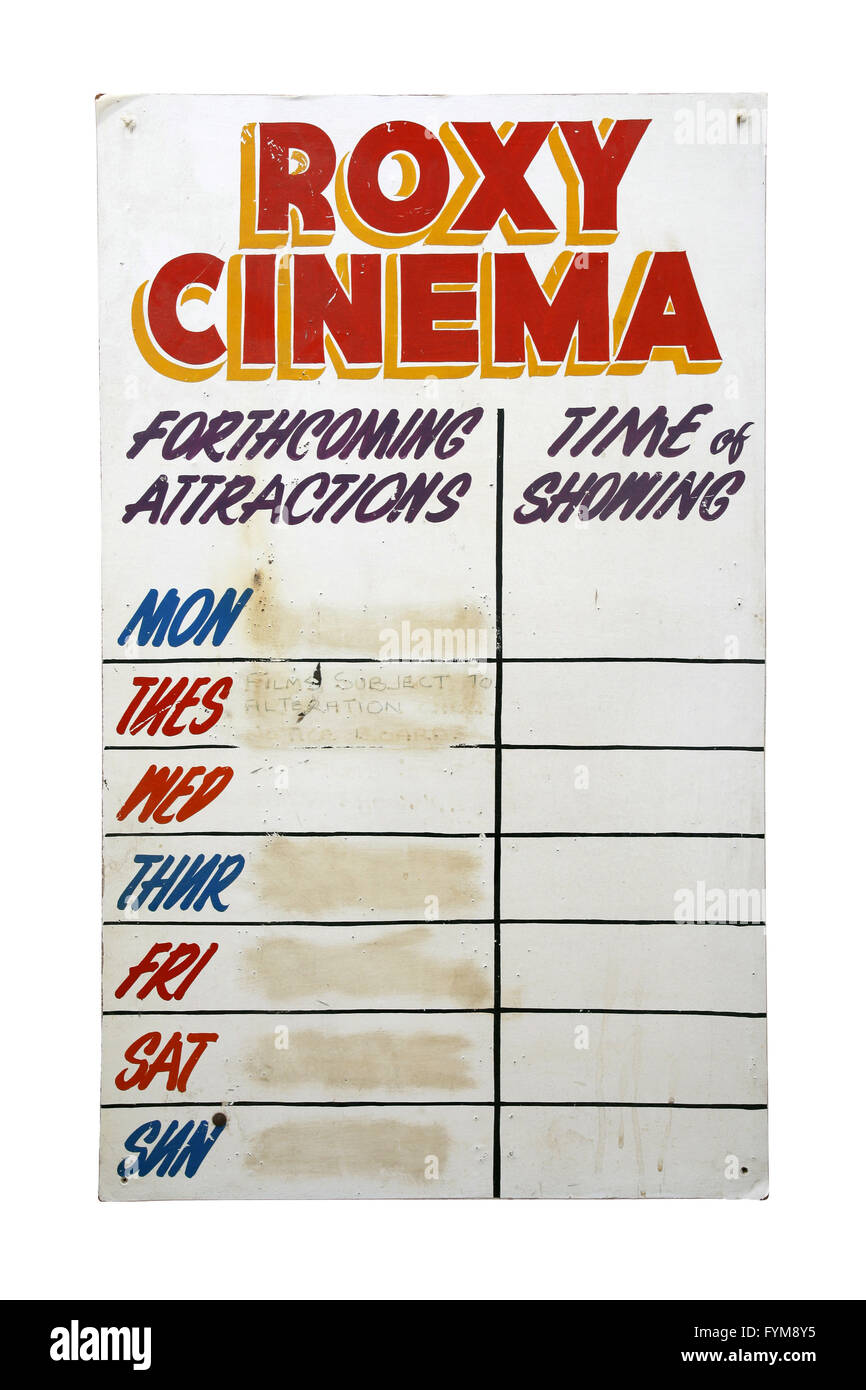 Roxy sign hi-res stock photography and images - Alamy