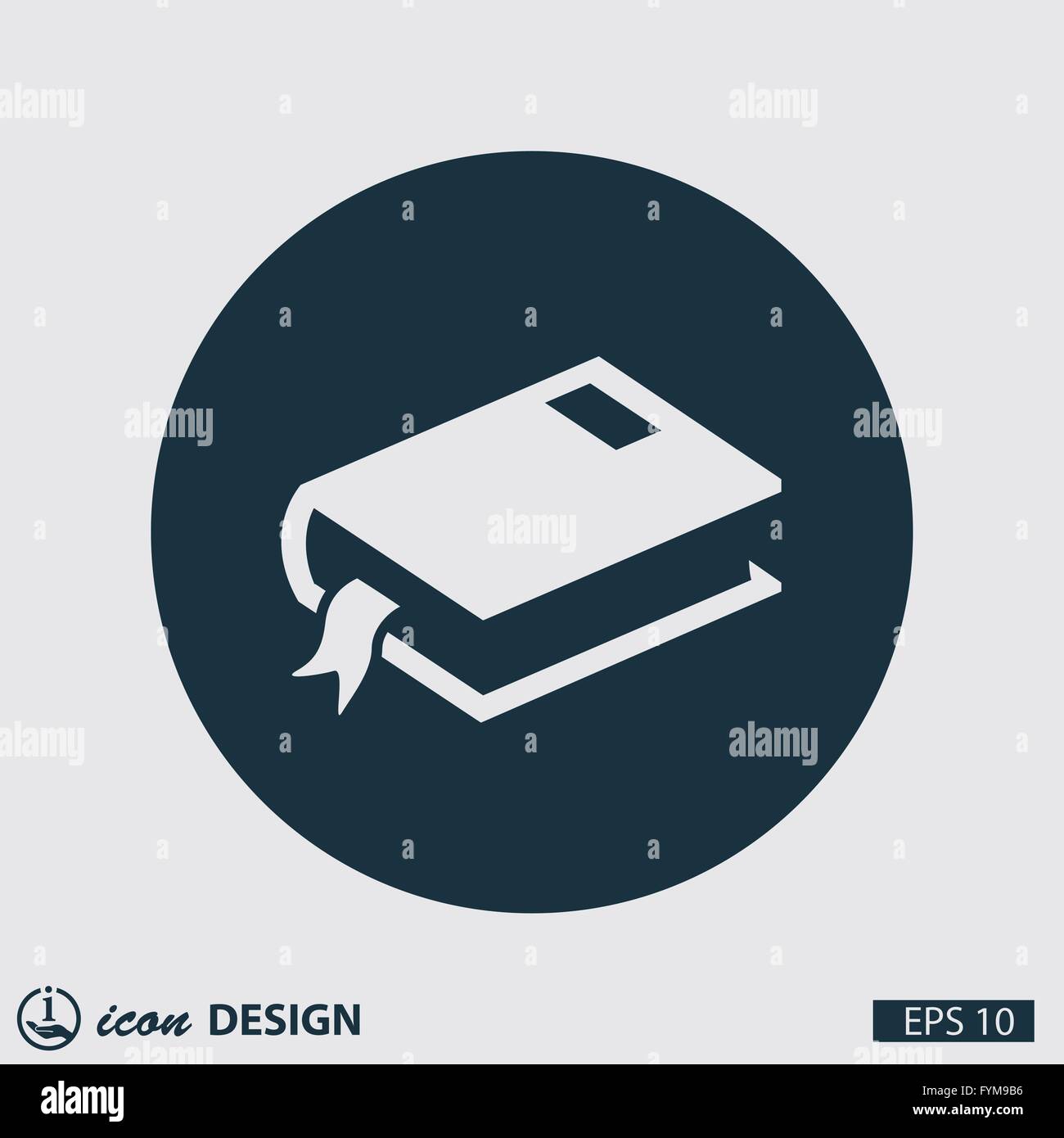 Pictograph of book Stock Vector Image & Art - Alamy