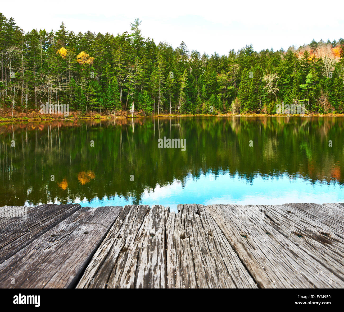 Pond in White Mountain National Forest, New Hampshire Stock Photo - Alamy