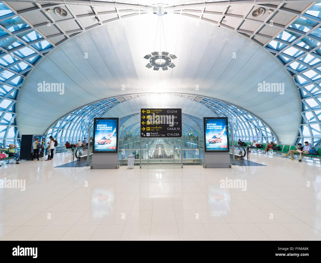 Bangkok airport departure board hi-res stock photography and images - Alamy