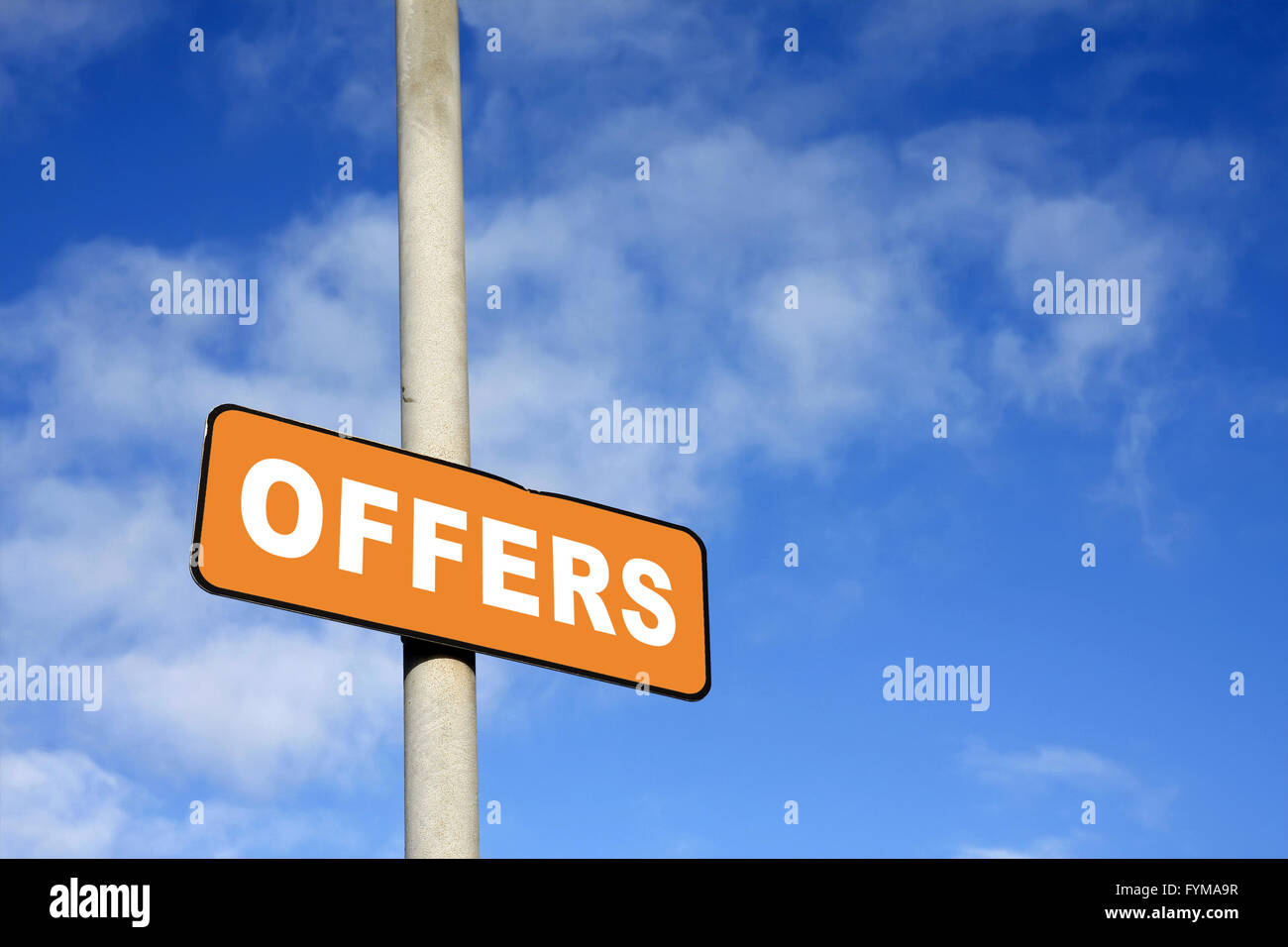 Orange sign board hi-res stock photography and images - Alamy