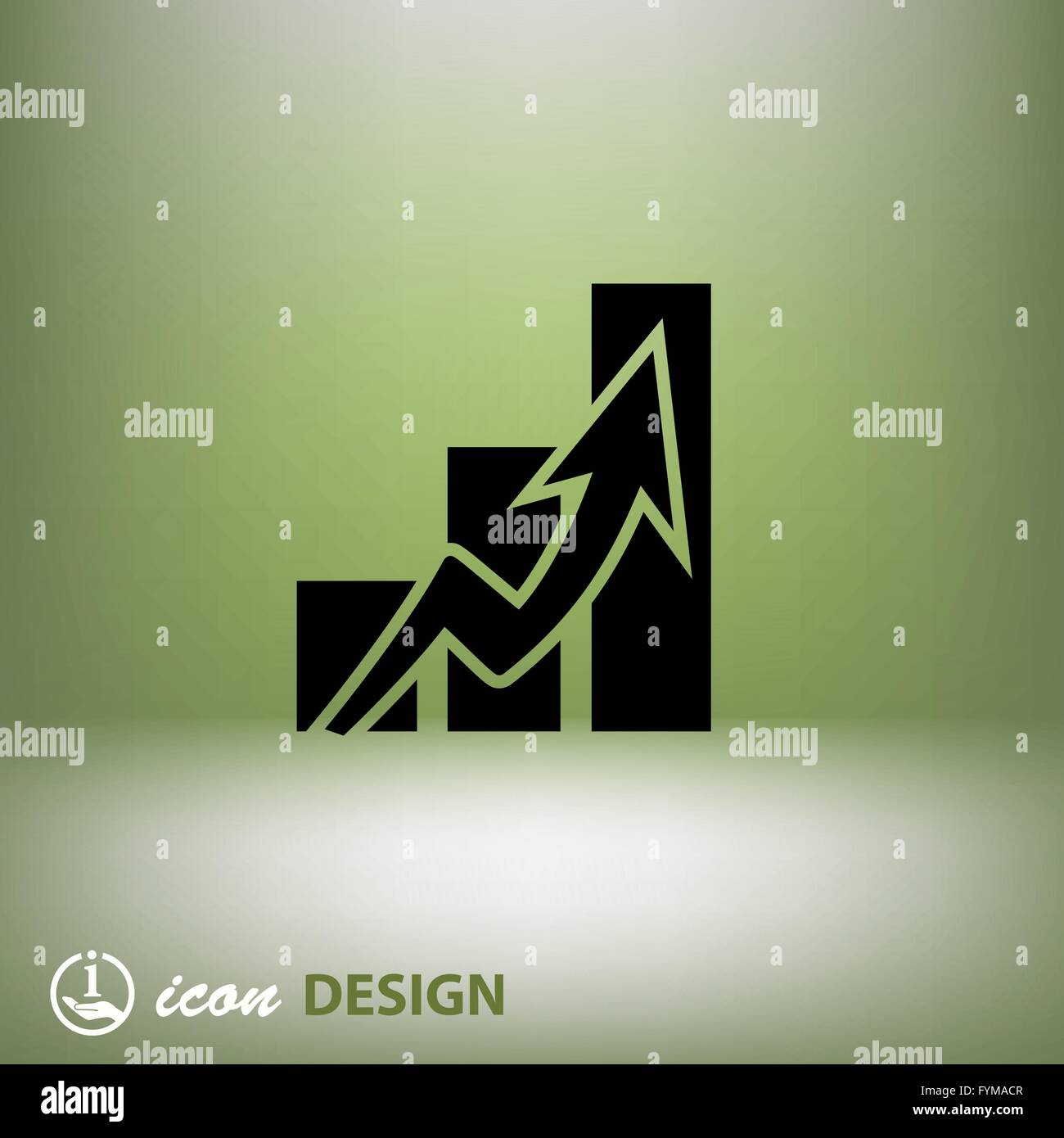 Pictograph of graph Stock Vector Image & Art - Alamy