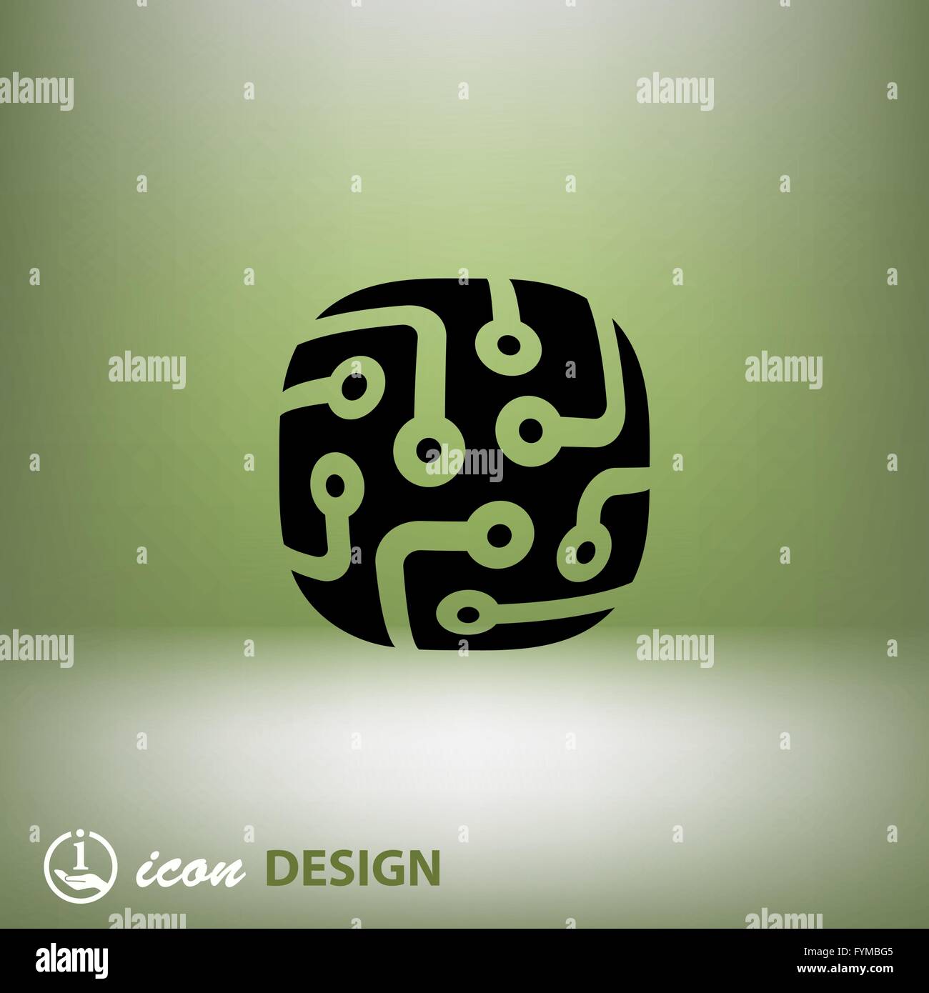 Pictograph of circuit board Stock Vector Image & Art - Alamy