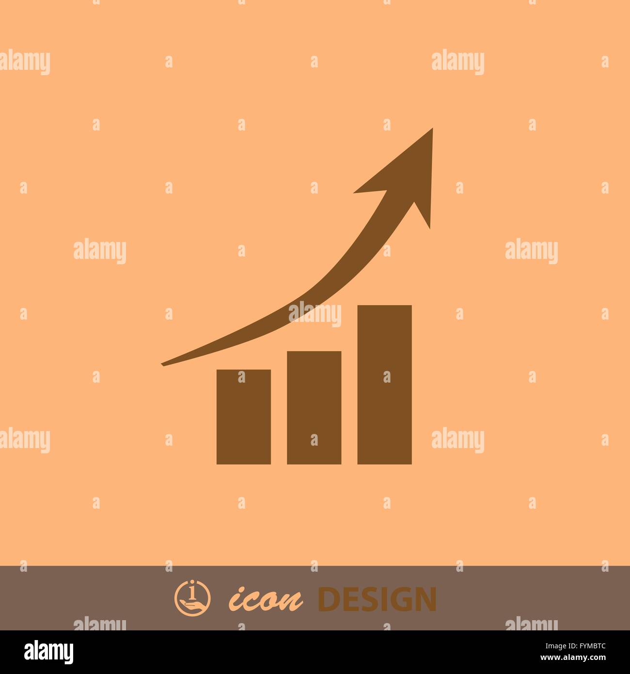 Pictograph of graph Stock Vector Image & Art - Alamy