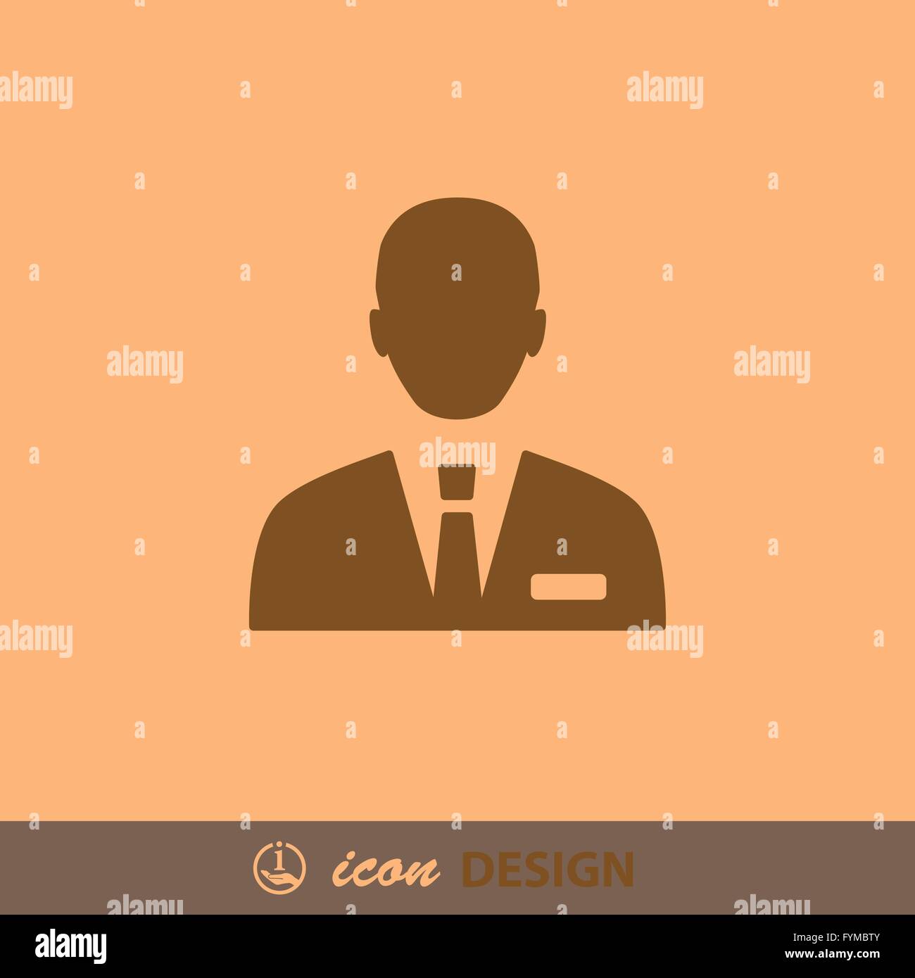 Pictograph of businessman Stock Vector Image & Art - Alamy