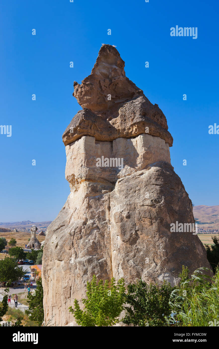 Fairy chimneys (rock formations) at Cappadocia Turkey Stock Photo - Alamy