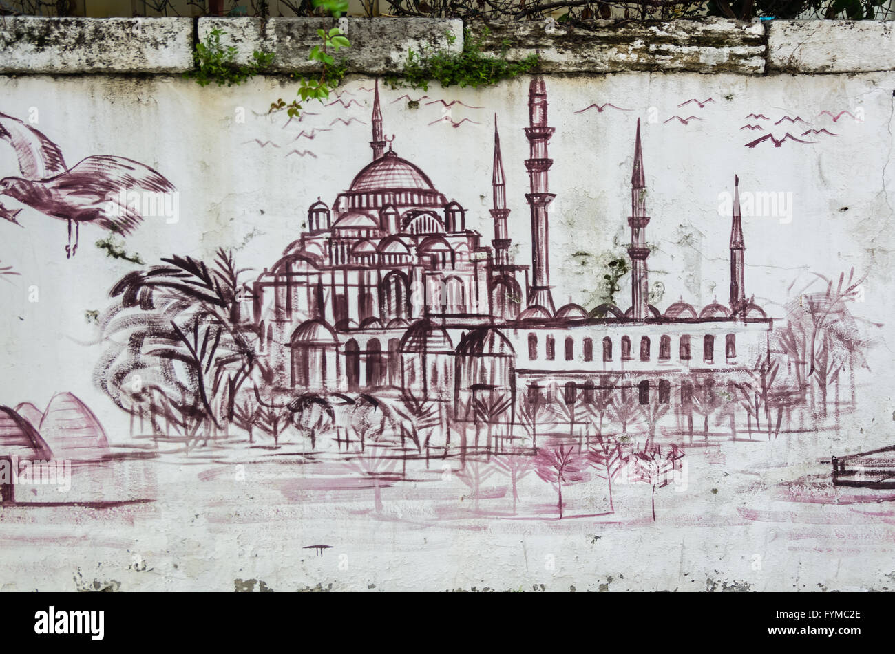 Graffiti in islam hi-res stock photography and images - Alamy