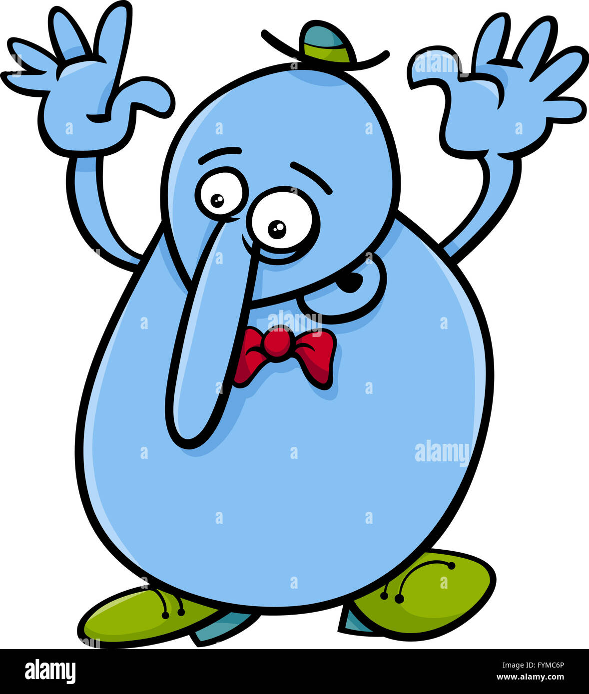 fantasy character cartoon illustration Stock Photo - Alamy