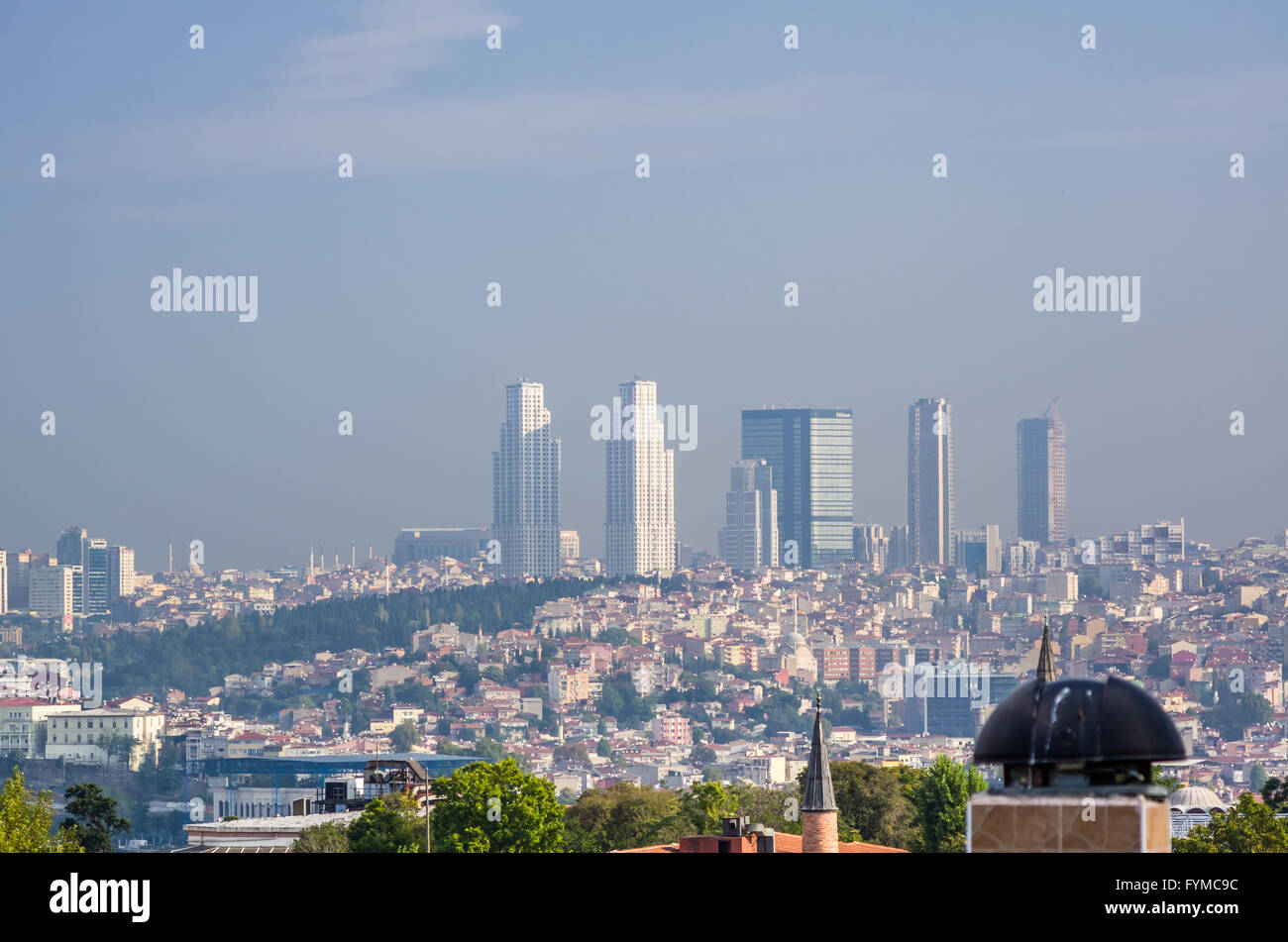 Skyscrapers istanbul hi-res stock photography and images - Alamy