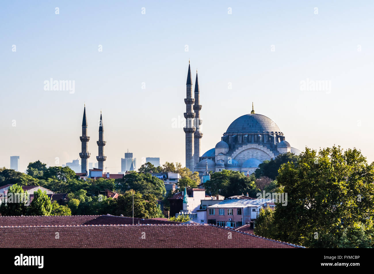 View on town of istanbul hi-res stock photography and images - Alamy
