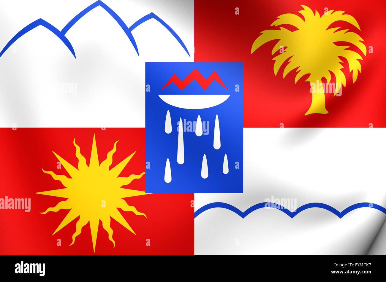 Flag of Sochi Stock Photo - Alamy