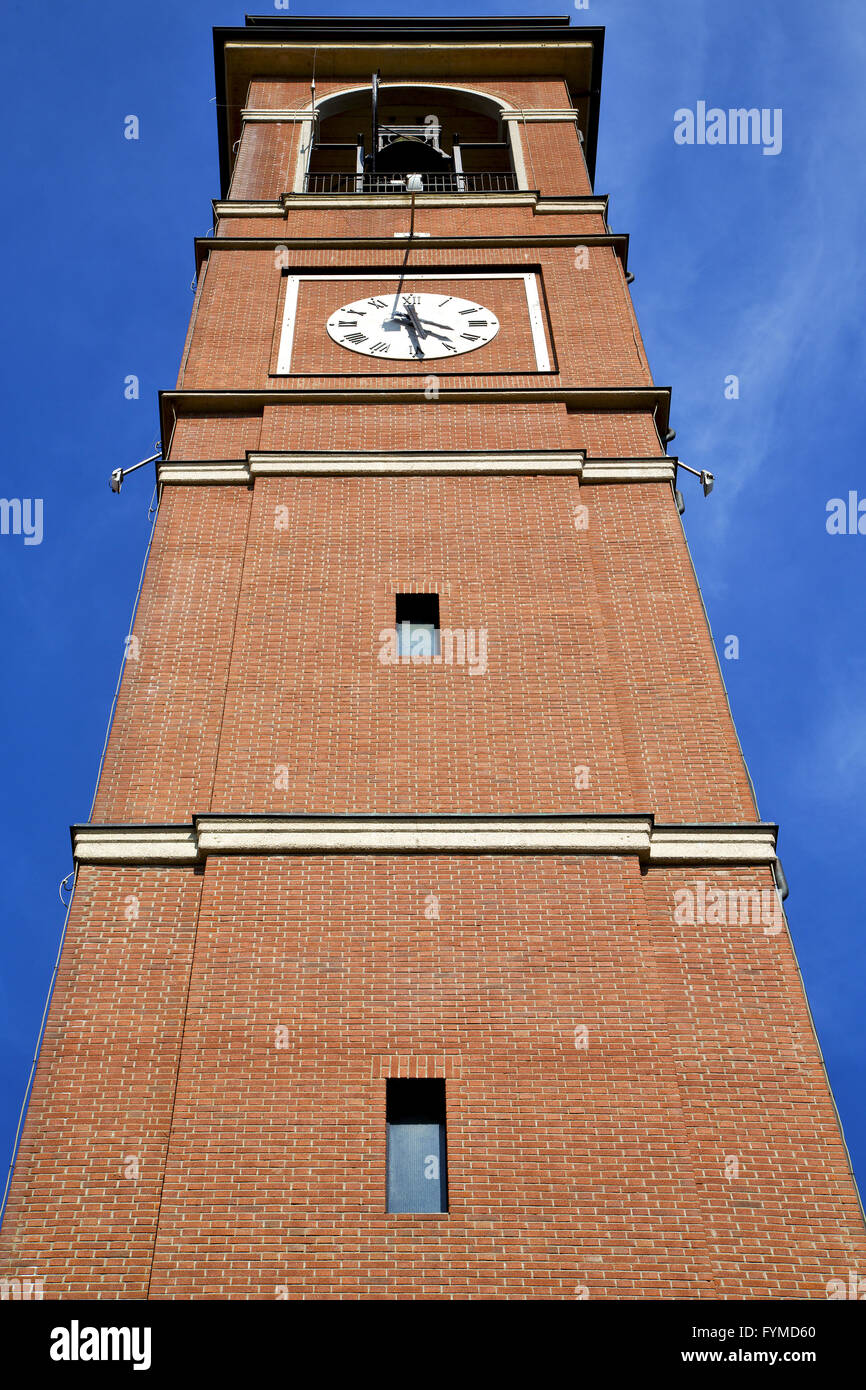 varese italy the old wall terrace church watch bell tower Stock Photo ...