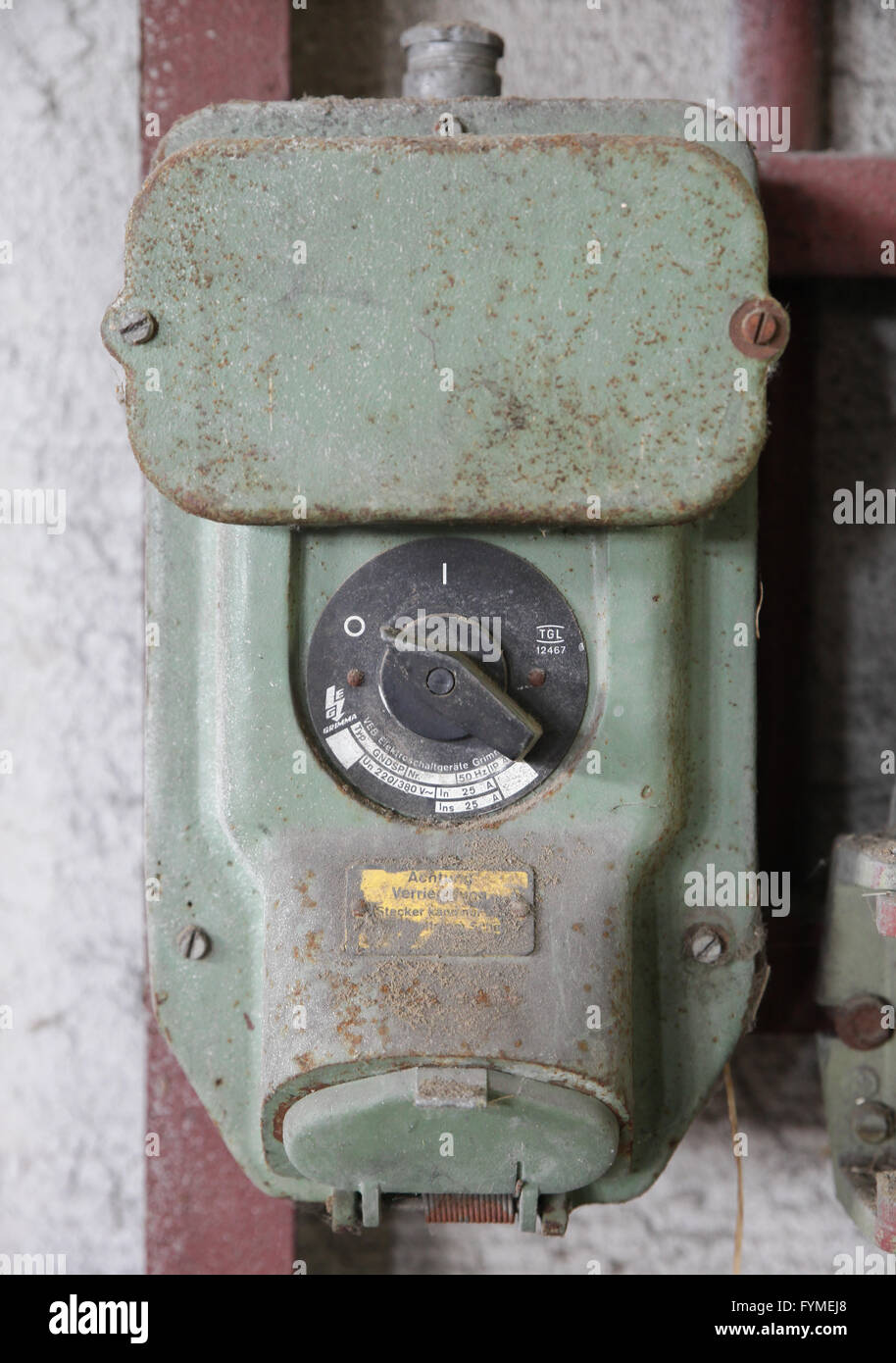 old electrical equipment Stock Photo - Alamy