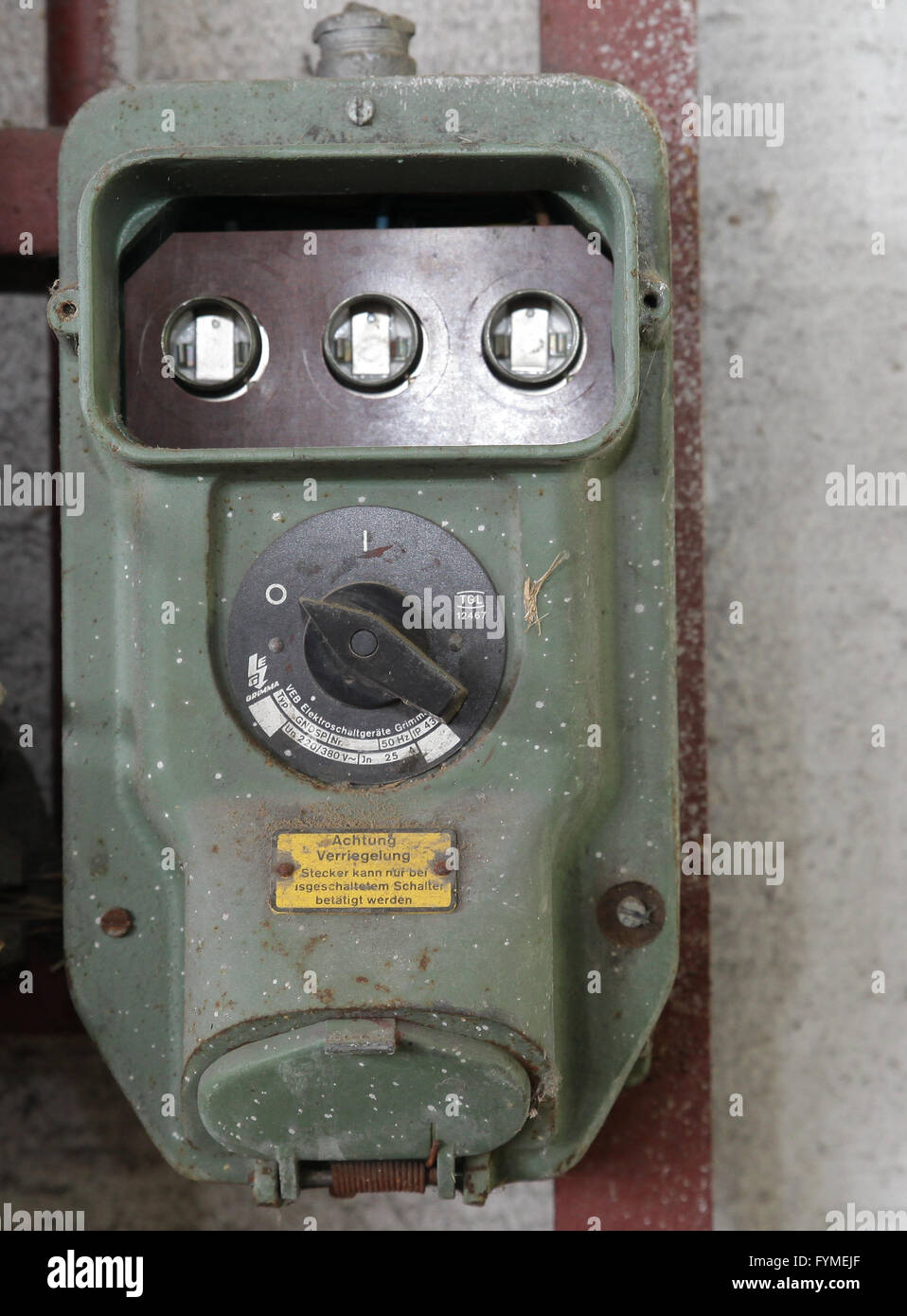 old electrical equipment Stock Photo - Alamy