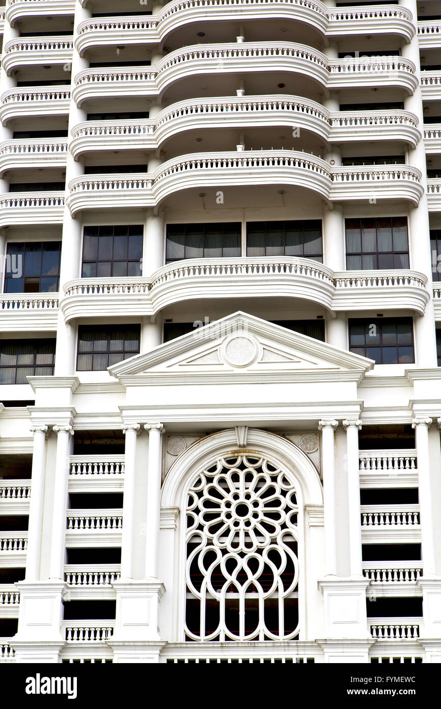 bangkok thailand in district palaces modern building line skyscraper ...