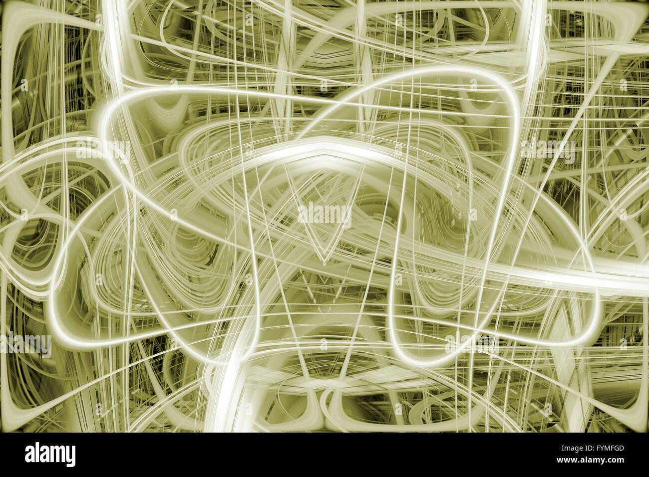 Green smooth twist light hi-res stock photography and images - Alamy