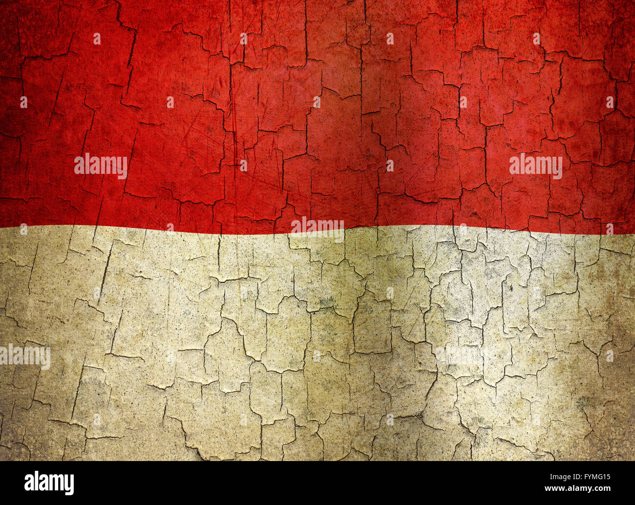 Grunge Indonesia flag Stock Photo - Alamy