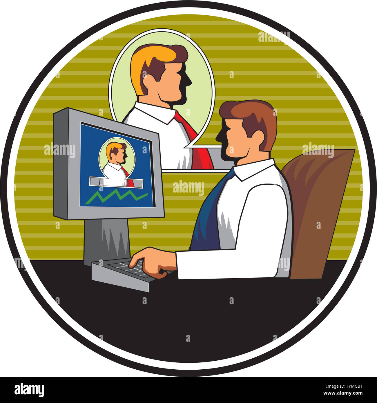 Retro computer side view hi-res stock photography and images - Alamy