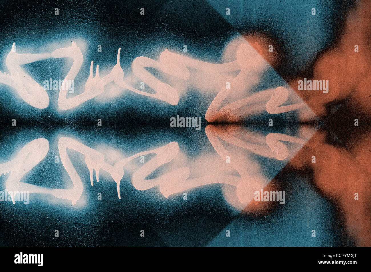 Abstract graffiti pattern Stock Photo - Alamy