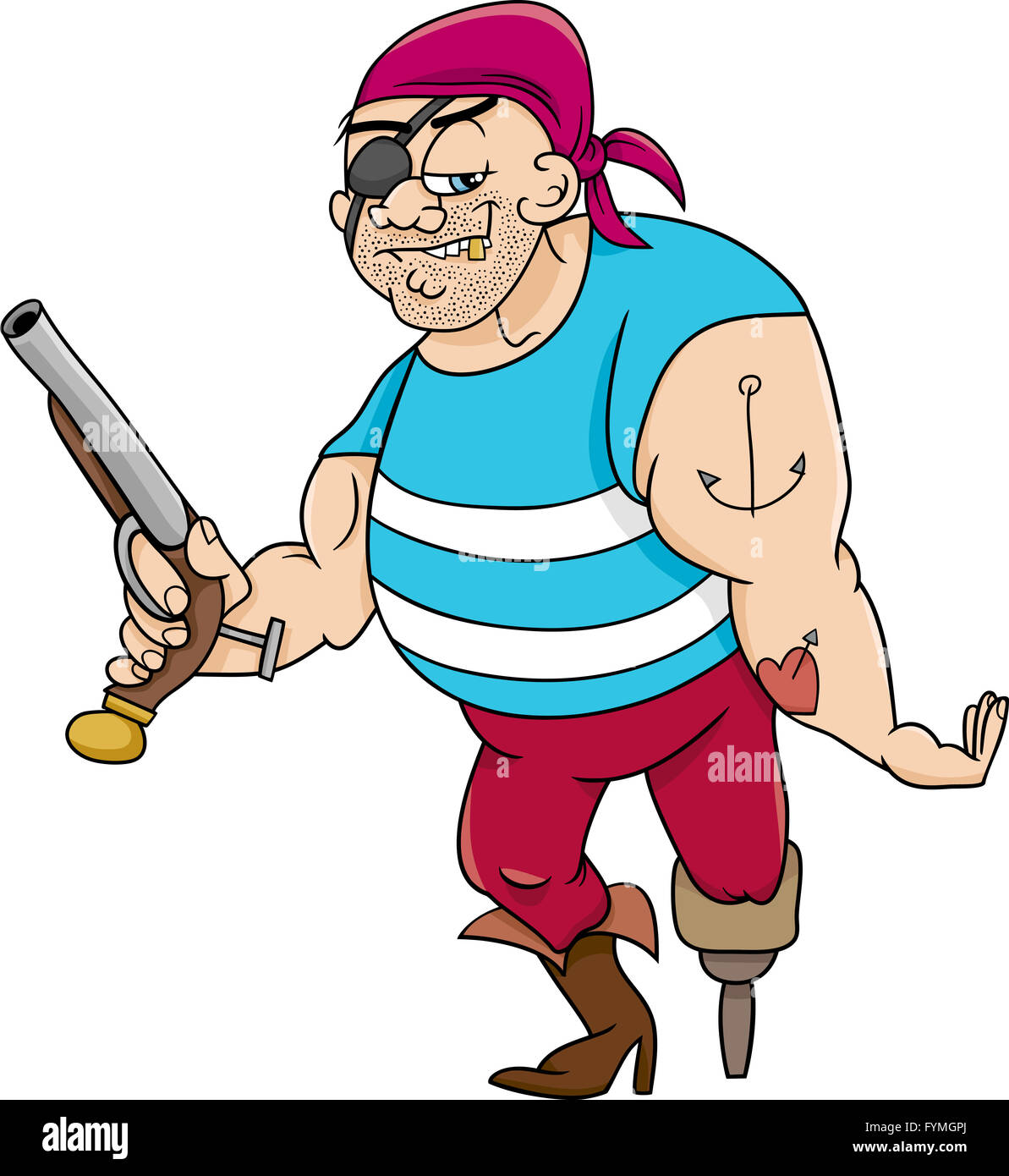 Peg Leg Women Cartoons