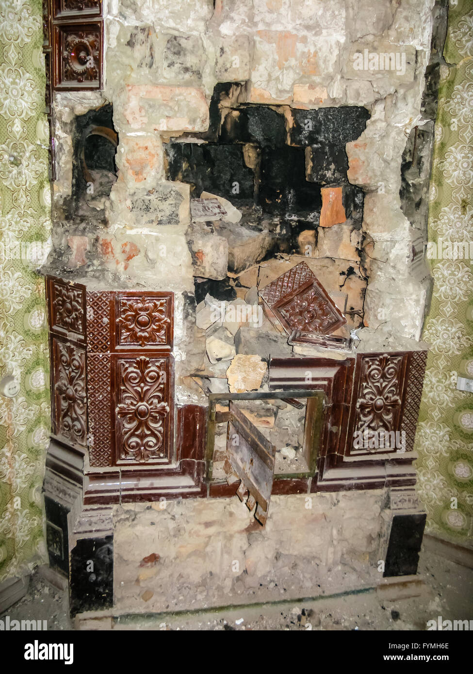 Old building inside Stock Photo - Alamy