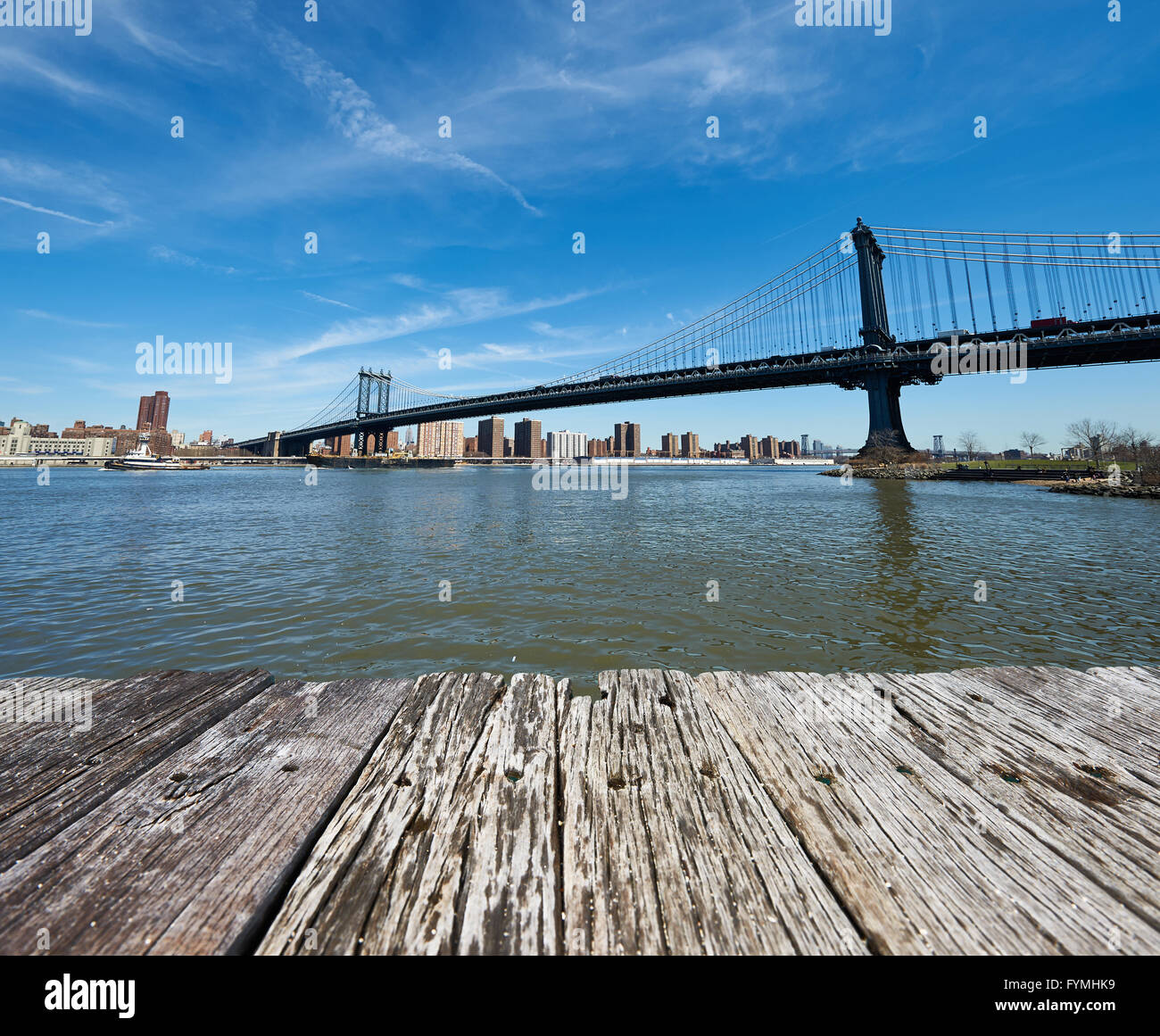 Brooklyn bridge water dock hi-res stock photography and images - Alamy