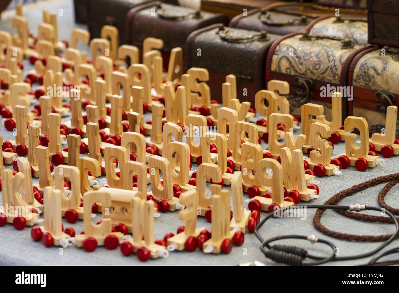 Handmade, medieval crafts fair, tradition and culture in Spain Stock ...