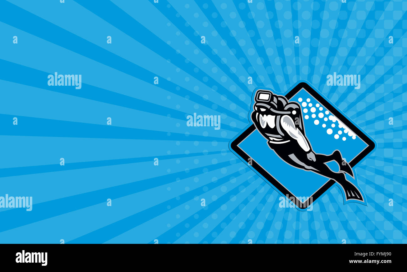 Diver graphics hi-res stock photography and images - Alamy