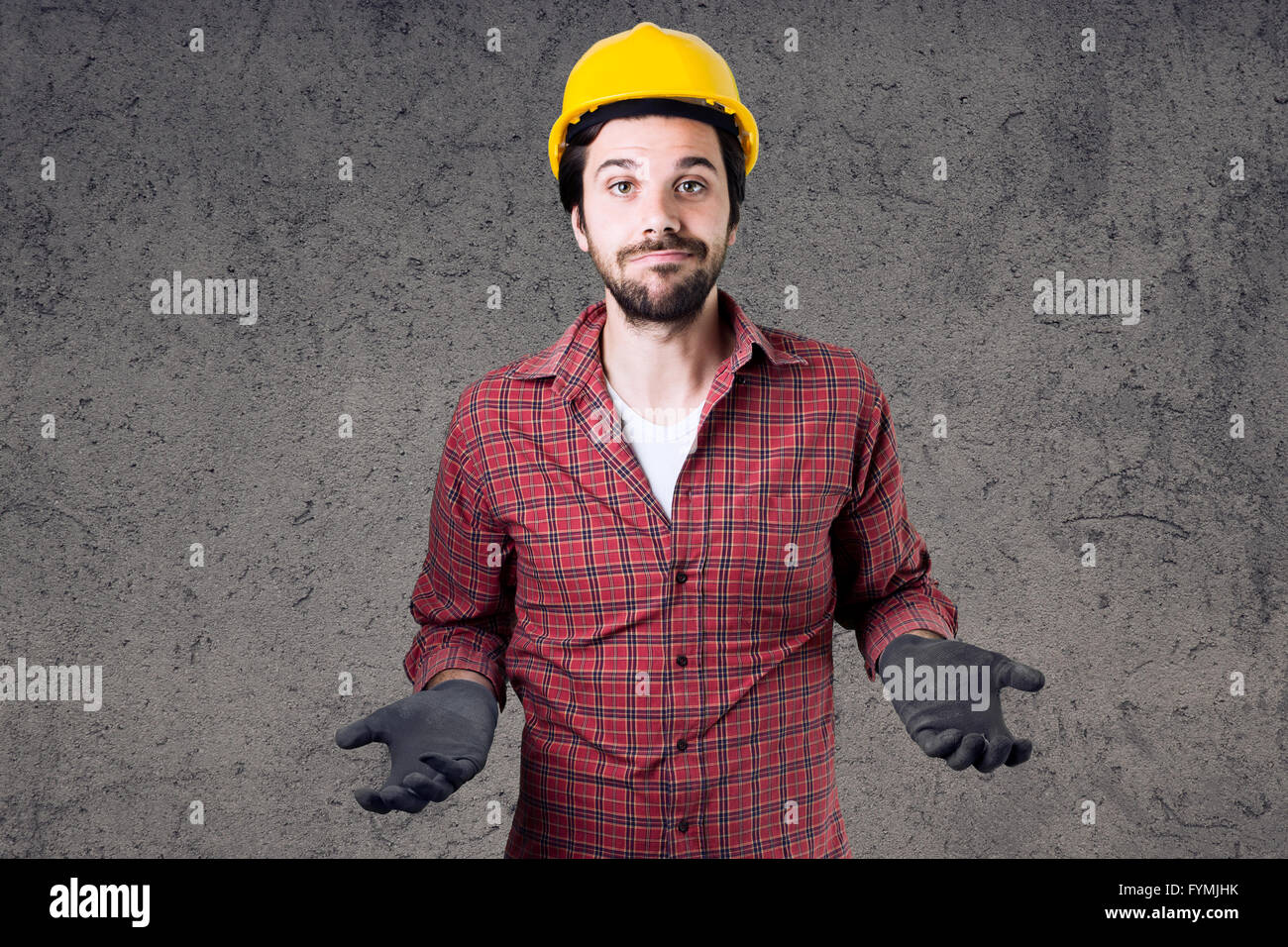 Factory worker man portrait hi-res stock photography and images - Alamy