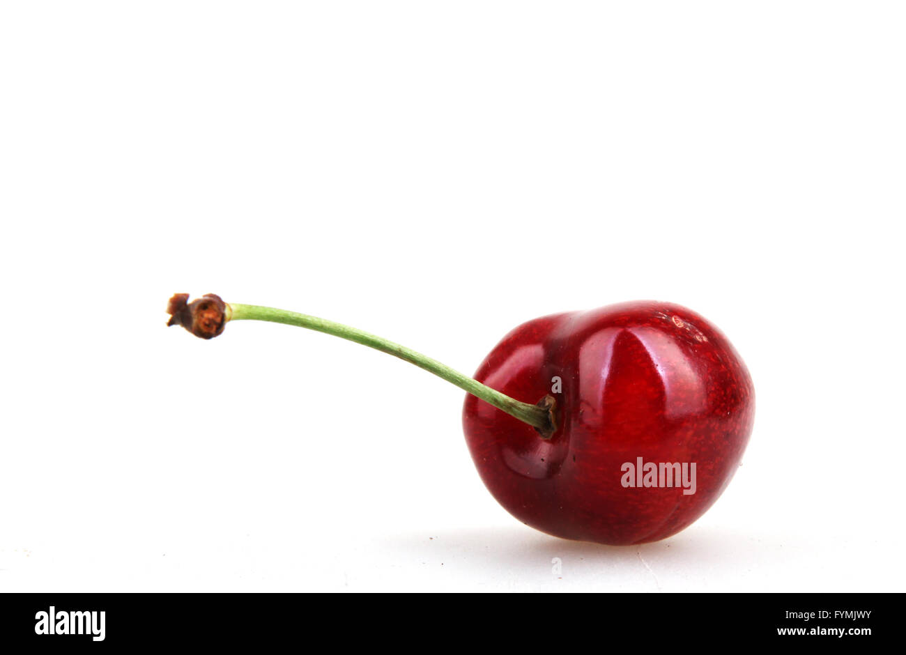Cherry isolated on white background Stock Photo - Alamy