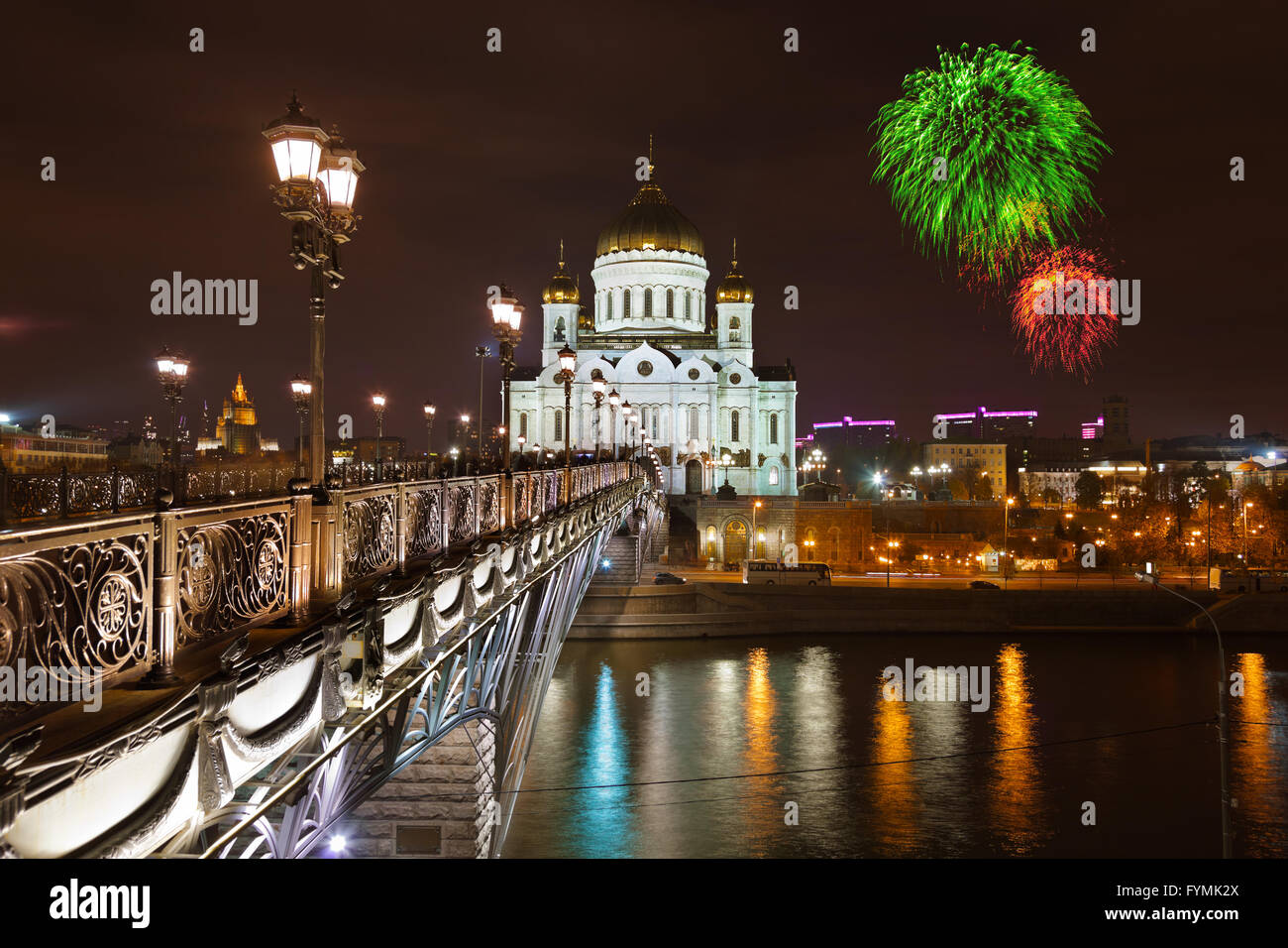Fireworks festival in moscow hi-res stock photography and images - Alamy