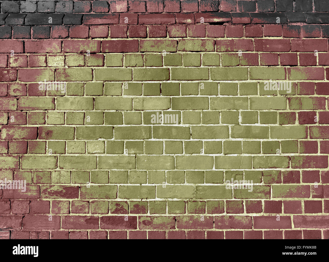 Stained brick wall grunge background Stock Photo - Alamy