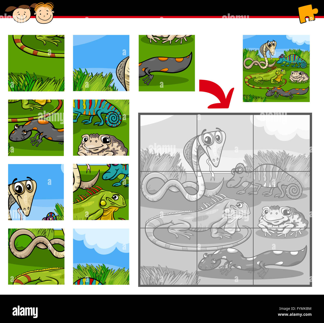 Learning about reptiles hi-res stock photography and images - Alamy