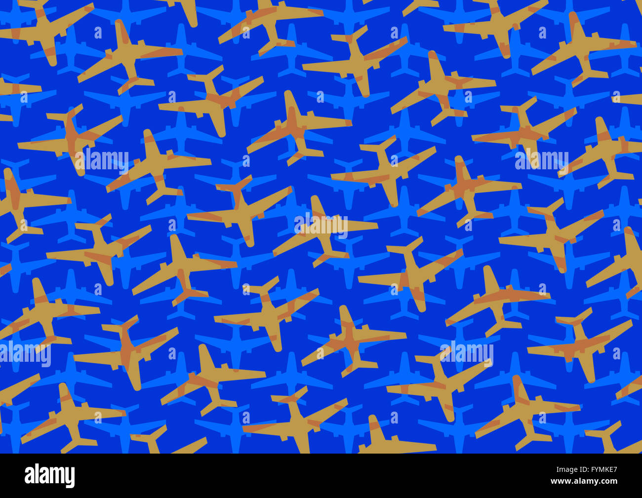 Aircraft pattern background Stock Photo - Alamy